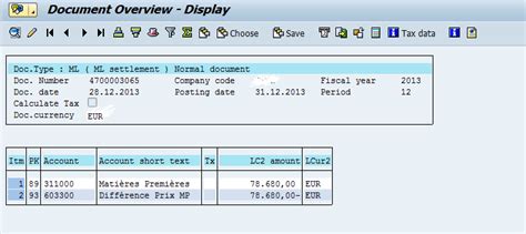Solved Migo Accounting Document Sap Community