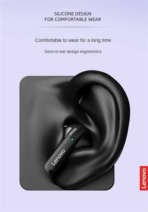 Lenovo Aud Fonos Bluetooth X Lenovo Morado Falabella Com