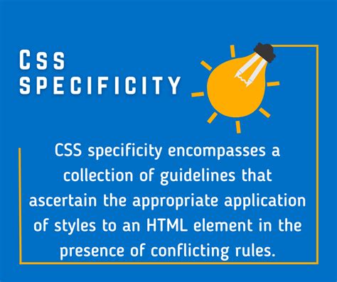 Css Specificity Avoid Conflicts With Css Specificity And Make Your