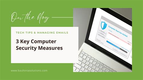3 Key Computer Security Measures Email Phishing Scams