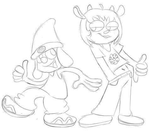 Pin By Nextbird Cd On Parappa The Rapper Um Jammer Lammy Sketches
