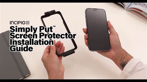 Incipio Screen Protection Installation 2022 YouTube