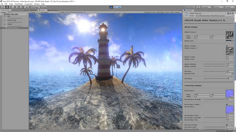 Simple Water Shaders Shaders Settings Simple Water Shader Water