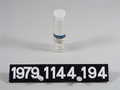 Opticlear Vial National Museum Of American History