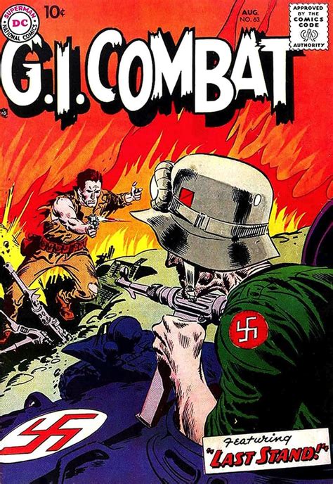 G I Combat Joe Kubert Cover Pencil Ink