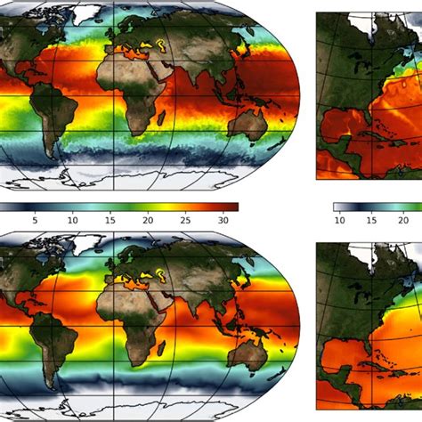 Sea Surface Temperature Field From September 21 2018 As Represented