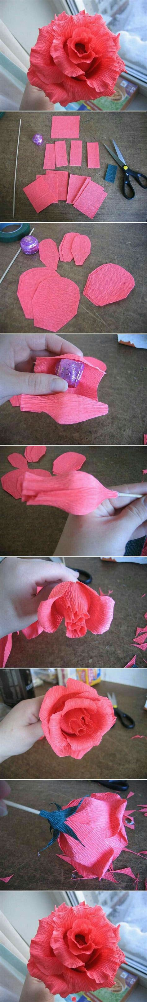 Pin By Angelica Alcantar On Flores De Paper Flowers Diy Paper Roses Paper Flowers