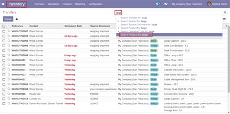 Products Information Inside Inventory List View V Store