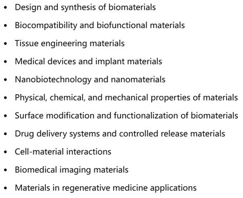 BIO MEDICAL MATERIALS AND ENGINEERING投稿指南 佩普学术