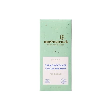 Minty Dark Chocolate Bar The Good Pour