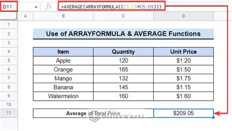 How To Use ARRAYFORMULA In Google Sheets 6 Examples