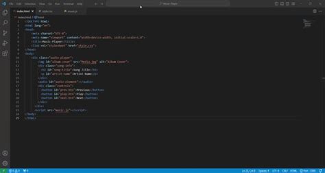 nikhil kumar on linkedin internship webdevelopment javascript html css codealpha musicplayer