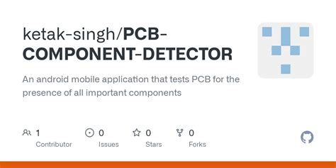 Github Ketak Singh Pcb Component Detector An Android Mobile Application That Tests Pcb For