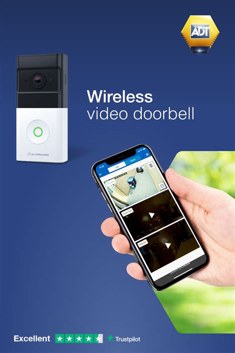 The Adt Smart Home Wireless Video Doorbell Is Your First Line Of