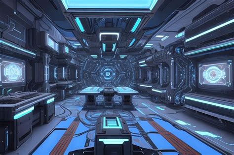 premium ai image ai enhanced robotics lab