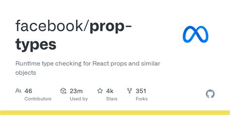 Github Facebookprop Types Runtime Type Checking For React Props And