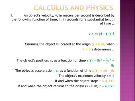 PPT Calculus The Basics PowerPoint Presentation Free Download ID 1862624