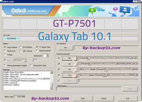 سوفت وير هاتف Galaxy Tab 10 1 موديل Gt P7501 روم الاصلاح 4 ملفات تحميل