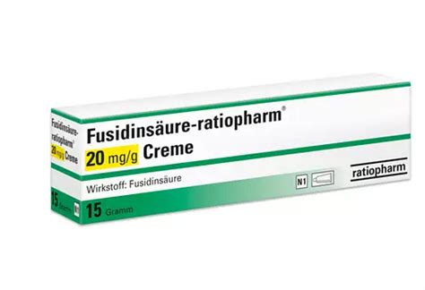 Ratiopharm Fusidic Acid 20mgg Creme Ingredients Explained