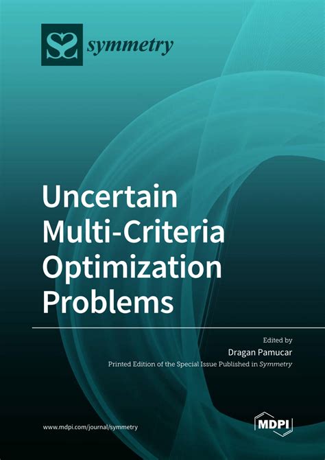 pdf uncertain multicriteria optimization problems