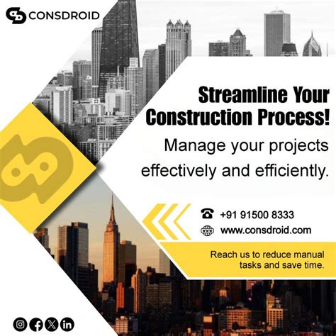 Constructionmanagement Efficiency Timesaver Projectsuccess Consdroid