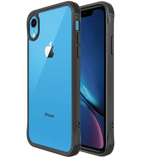 EGOTUDE Ultra Slim Matte Bumper Clear Transparent Hard Back Case Cover
