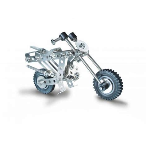 Jeu de construction métallique la moto Eitech Jeujouethique
