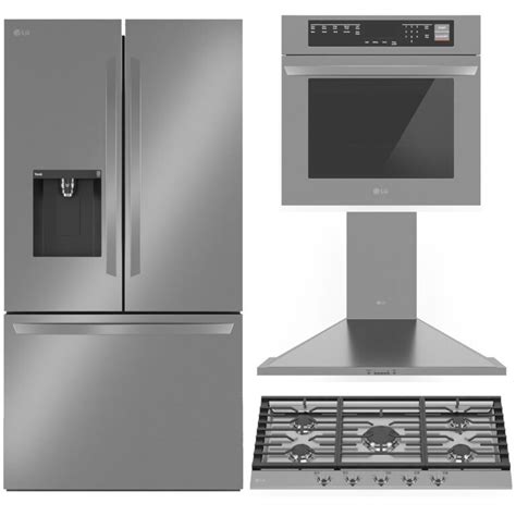 Lg Kitchen Appliances 360583 3d Model Download 3d Model Lg Kitchen