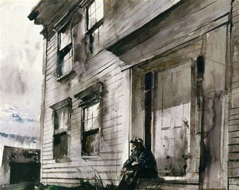 Andrew Wyeth Alvaro On Front Doorstep Very Rare Original Vintage