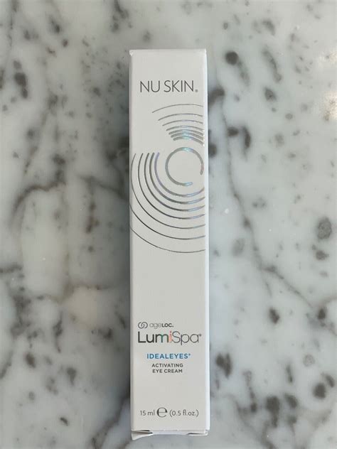 Brand New Nu Skin Nuskin Lumispa Idealeyes Activating Eye Cream 05 Fl