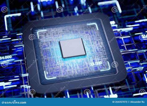Microcircuit On A Printed Circuit Board New Processor New Gpu Stock