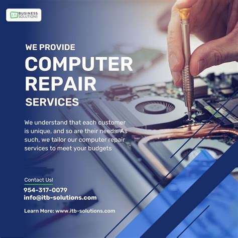 I T Business Solutions On Linkedin Computerrepair Techsolutions Customizedservice