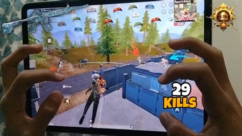 5 Finger Claw Pubg Mobile Full Gyro Ipad Pro M1 Rush Gameplay Handcame