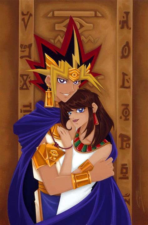 Yugi Oh Yami And Teana By Starxade On Deviantart
