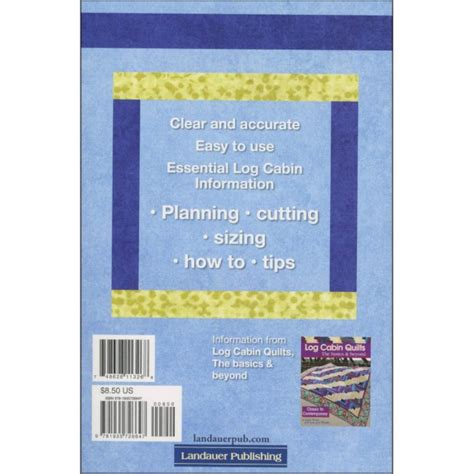 LOG CABIN Blocks Basics Handy Pocket Guide Book BY Landauer Etsy
