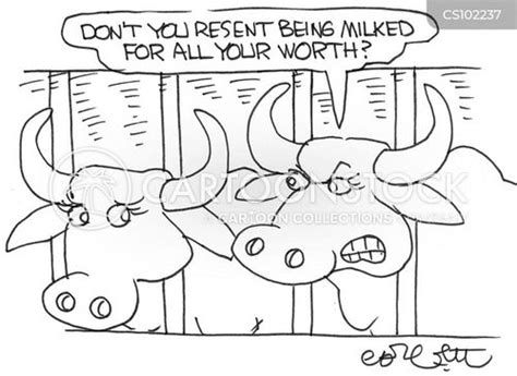 Milking Parlor Cartoons And Comics Funny Pictures From Cartoonstock