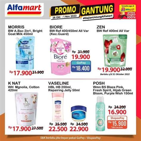 Promo Alfamart Hari Ini 1 November 2022 Promo Gantung Yang Segera Berakhir