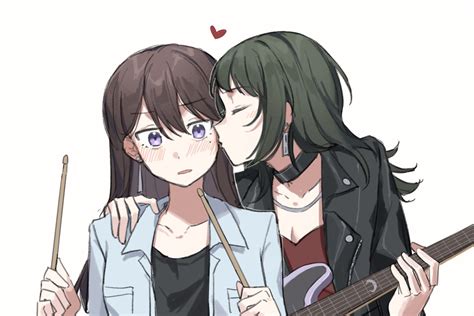 Shiina Taki And Yahata Umiri Bang Dream And 1 More Drawn By Jenjen