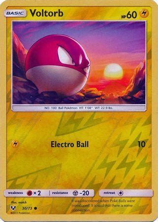 Voltorb Reverse Holo 30 Prices Pokemon Shining Legends Pokemon Cards