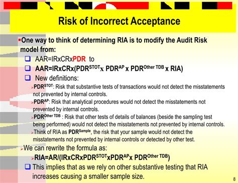 PPT Topic 11 Fieldwork Audit Sampling For Tests Of Details Of Balances PowerPoint