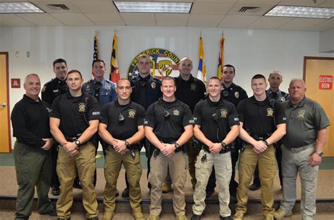 Congratulations To The 11 Officers From The Frederick County Sheriffs