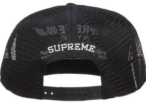 Supreme Transport Mesh Back 5 Panel Black Fw22 Us