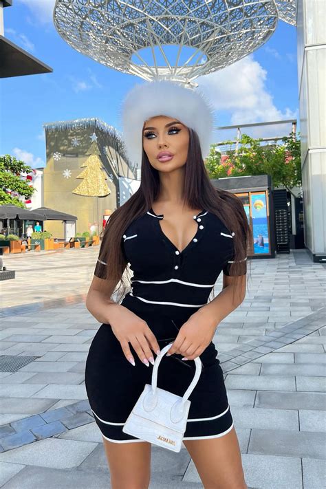 Keeping It Classy Mini Dress Blackwhite Fashion Nova
