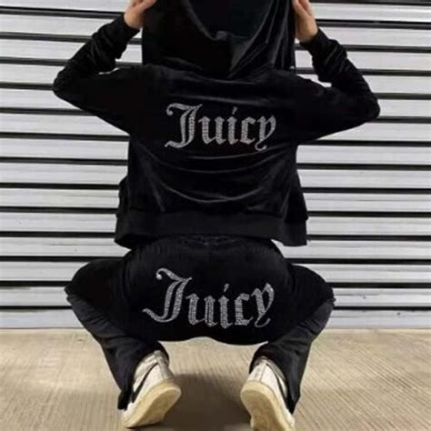 Juicy Coutoure Two Piece Velvet Tracksuit Etsy