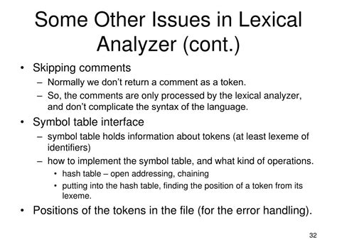 Ppt Lexical Analyzer Checker Powerpoint Presentation Free Download Id