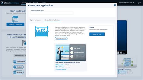 full stack development with truly no code citizendeveloper