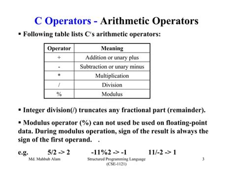 lecture03 c expressions and operators ppt
