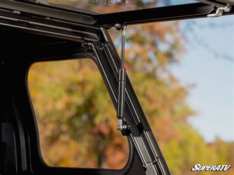 Super Atv Rear Flip Windshield For Polaris Xpedition Adv Models