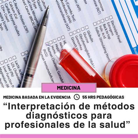 Interpretación De Métodos Diagnósticos Para Profesionales De La Salud