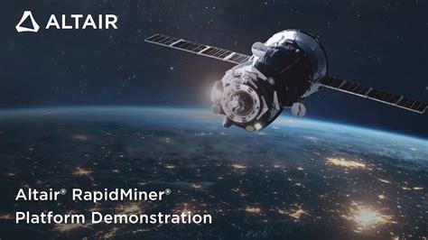 Altair RapidMiner Platform Demonstration YouTube